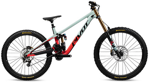 Pivot Phoenix Pro Saint (Red Mint) 2024 Downhill Bike