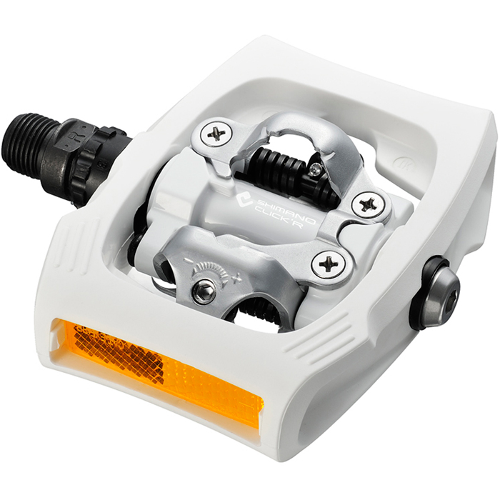 Shimano T400 CLICK'R Pedals White (Pop-up Mechanism)